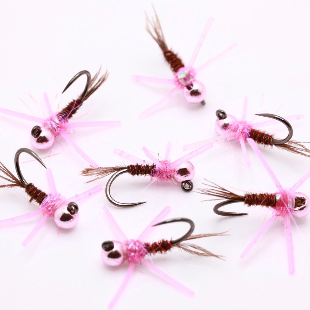 Pink BH Pheasant Tail w/ Legs – Caddis Outdoors