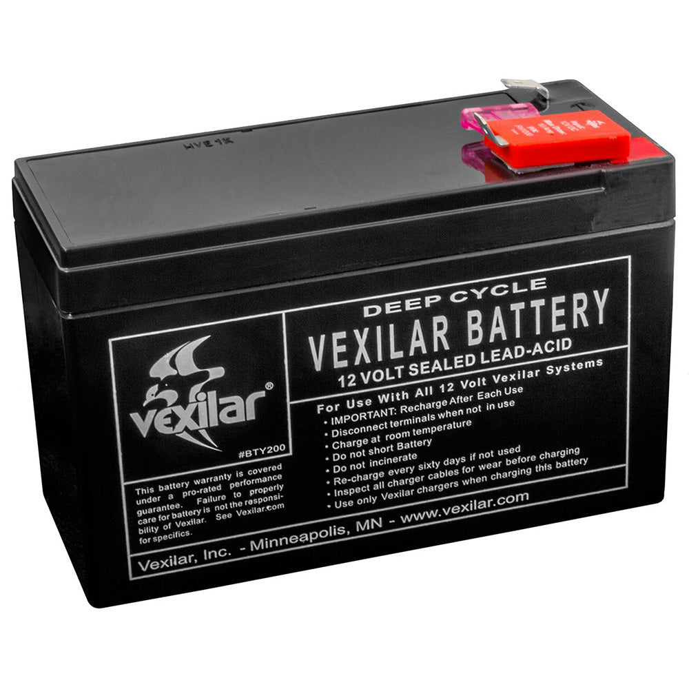 Vexilar 12V9 AMP LeadAcid Battery V100 – Caddis Outdoors
